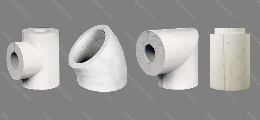 Calcium Silicate, Perlite Processed to Molded Elbow and Tee._Zhejiang ...